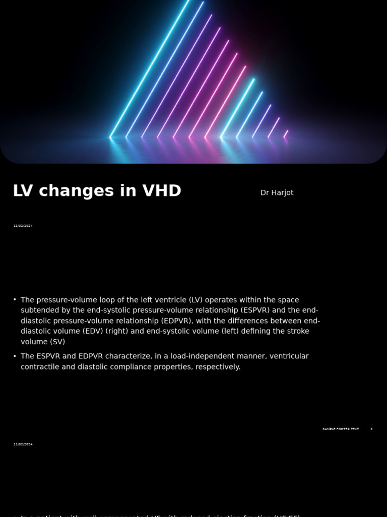 LV PV Loops | PDF | Physiology | Medical Specialties
