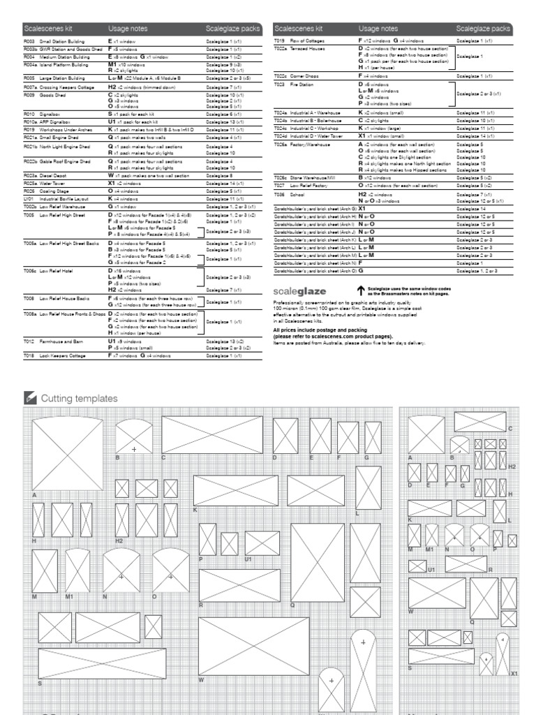Scaleglaze Guide 9 19 | PDF | Architectural Elements