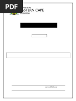 WISKUNDIGE GELETTERDHEID Junie V1 Graad 12 Afr QP | PDF