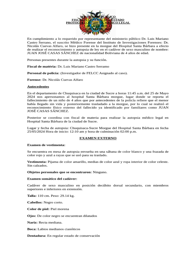 Autopsia | PDF | Corazón | Abdomen