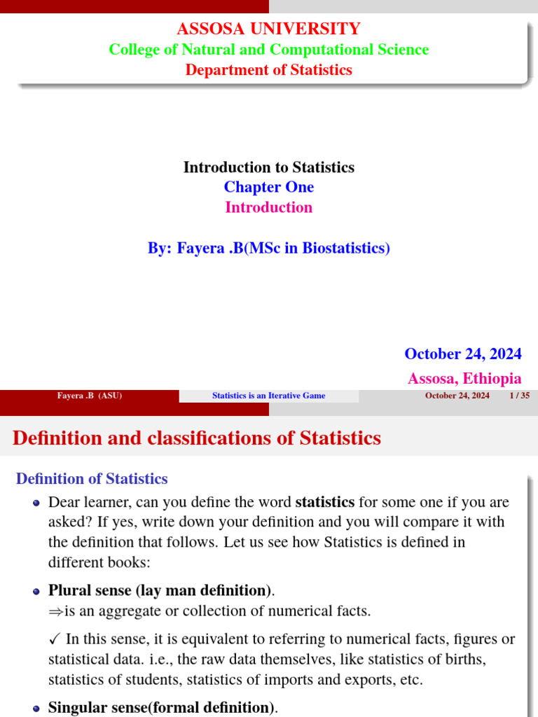 pp chapter 1-2 | PDF | Level Of Measurement | Statistics