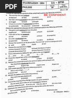 11th French Answer Key Submission | PDF
