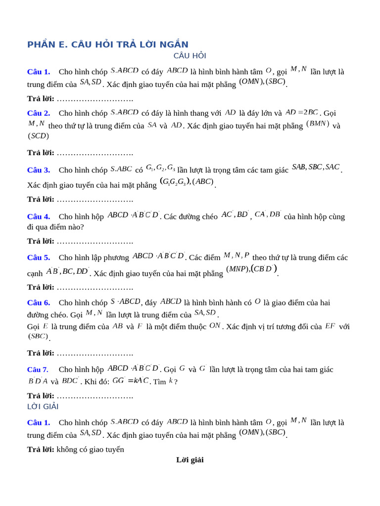 VAN DE 15. HAI MAT PHANG SONG SONG - TRALOINGAN | PDF