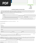 Coronation e Mandate Dividend Form 16 | PDF | Financial Services | Private Sector