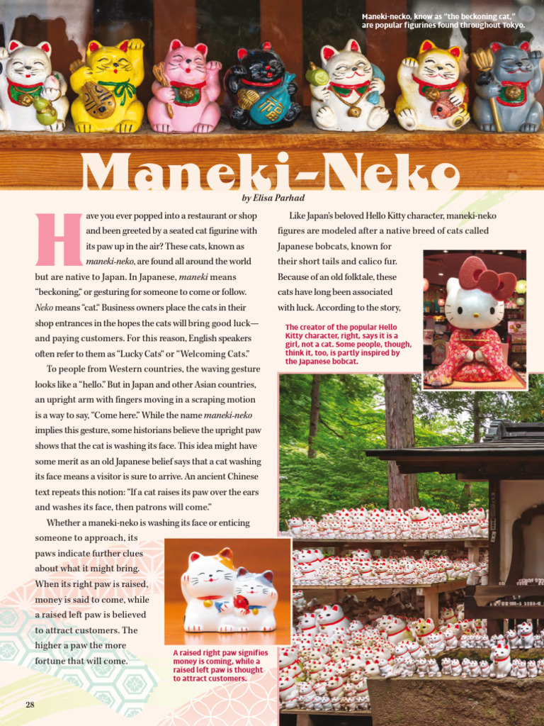 Understanding Maneki-Neko's Symbolism | PDF