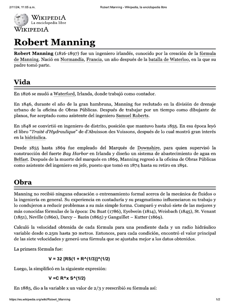 Robert manning | PDF