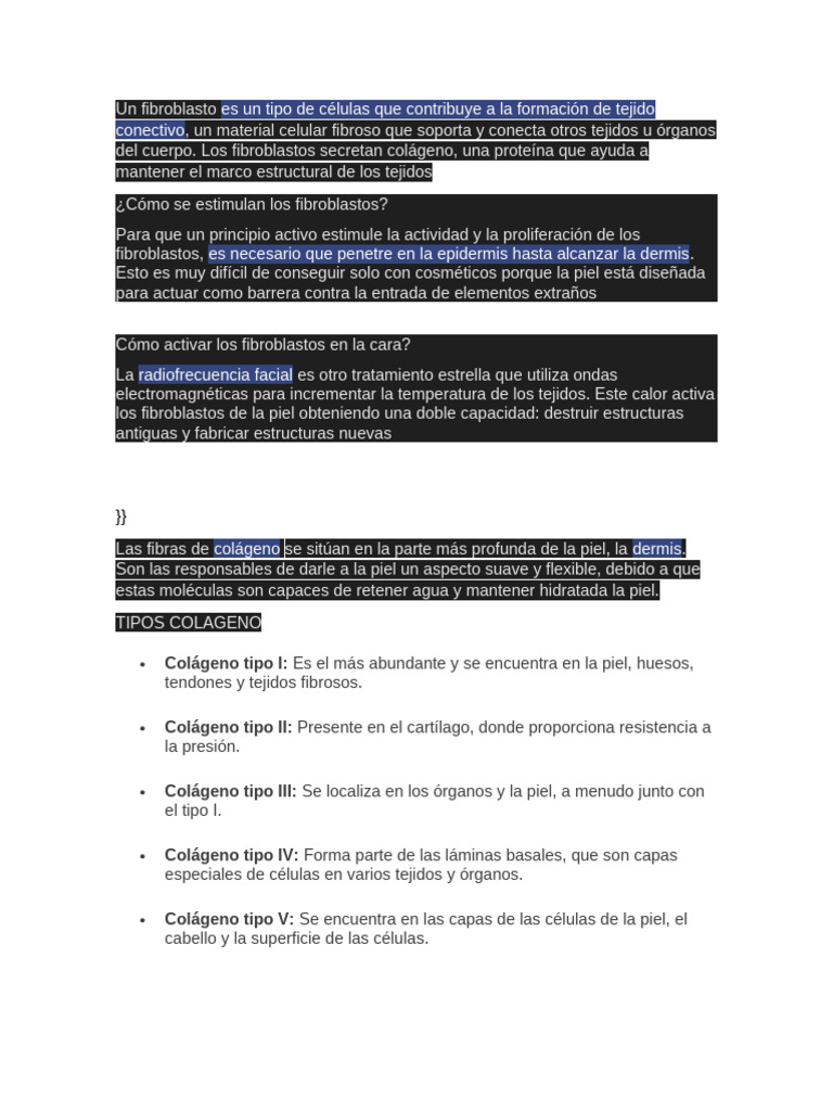 TEMAS ANGIE EXPOSICION | PDF | Piel | Colágeno