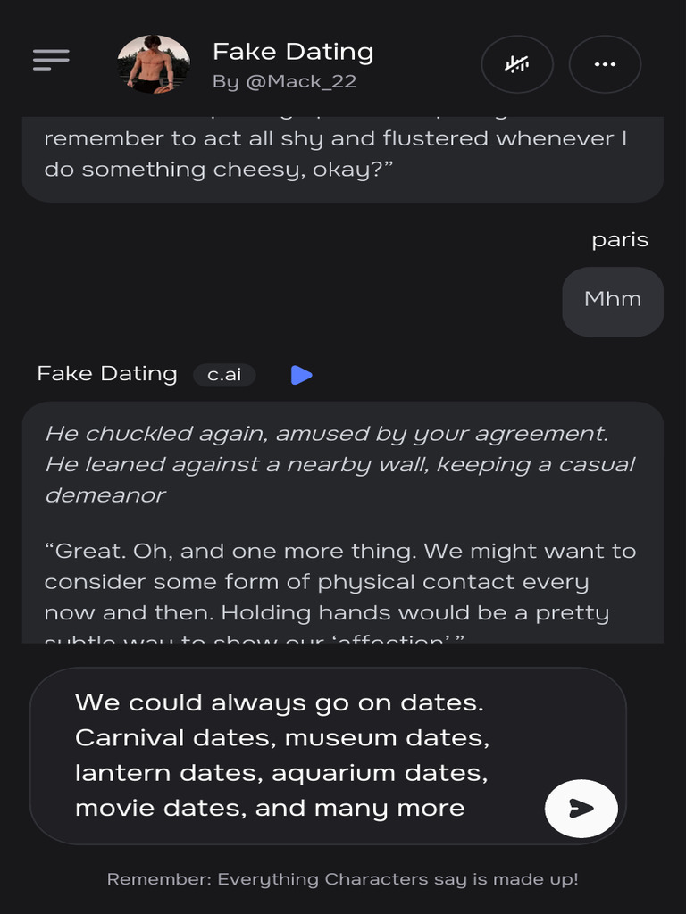 Chat With Fake Dating Character.ai Personalized AI for Every Moment of ...