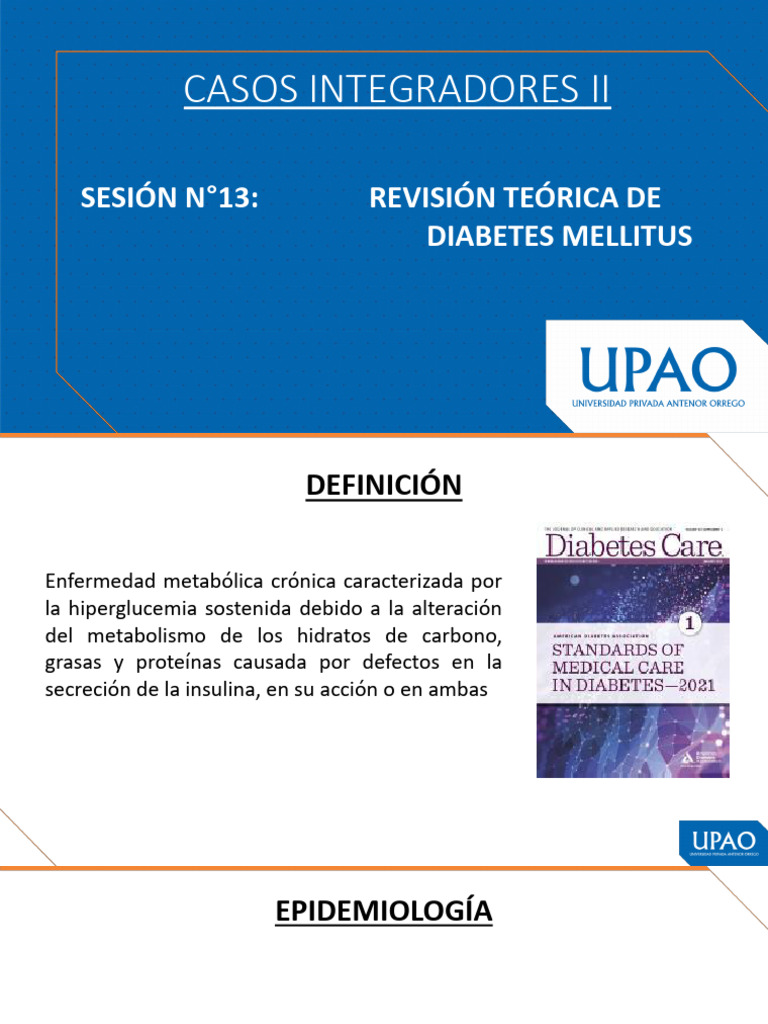 Diabetes Mellitus - 2c | PDF | Diabetes | Trastornos del páncreas endocrino