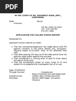 Mediation Application Form Under Section 12 | PDF