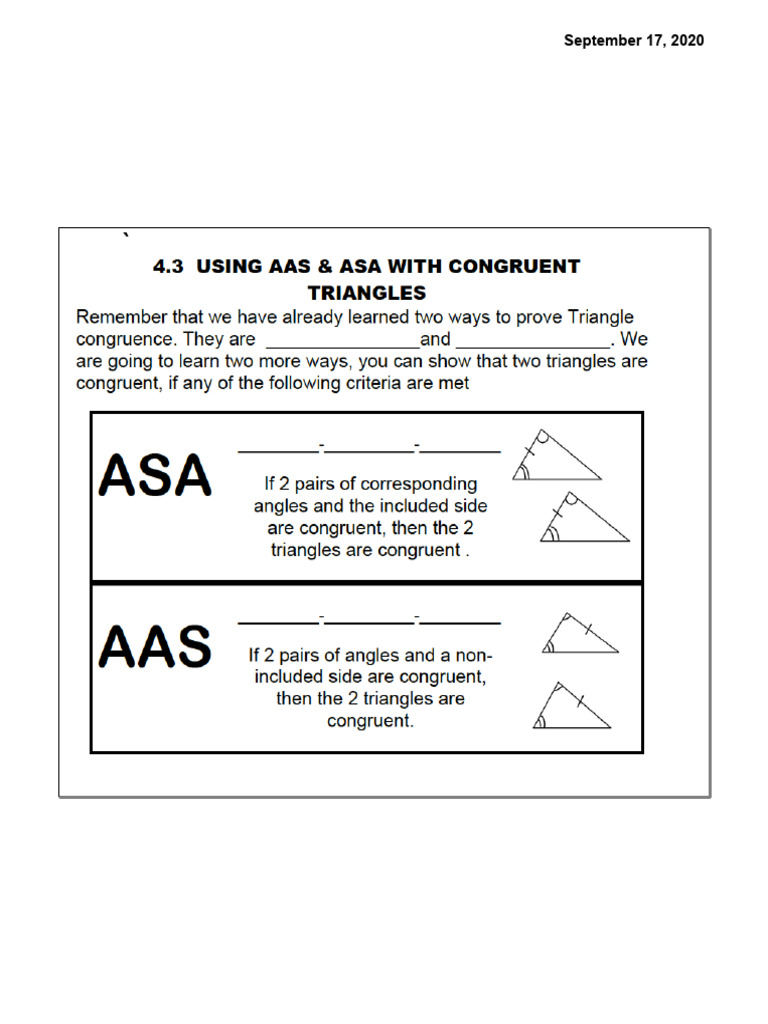 4.3 ASA - AAS Notes | PDF | Business