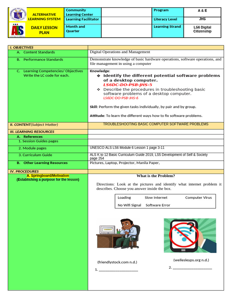 JHS Digital Troubleshooting Guide | PDF | Learning | Software