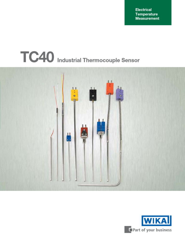 TC40 en Us 18225 | PDF | Electrical Connector | Thermocouple