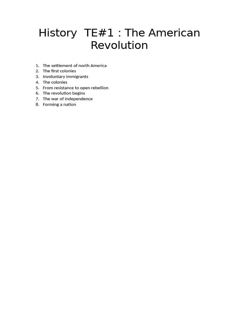 American revolution | PDF | United States Declaration Of Independence ...