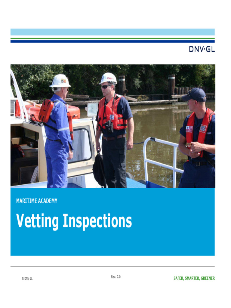 Vetting Inspections 2018 | PDF | Risk | Risk Management