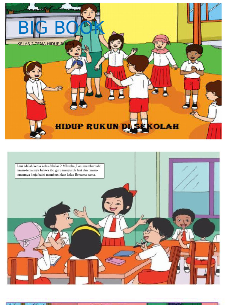 BIG BOOK Kelas 2 Tema Hidup Rukun | PDF | Kesehatan Holistik