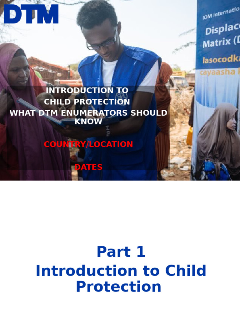 Module 5 CP Enumerator Training | PDF | Child Abuse | Child Protection