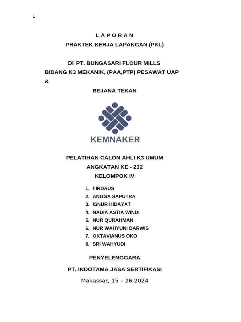Laporan KLP 4 Batch | PDF | Teknologi & Rekayasa