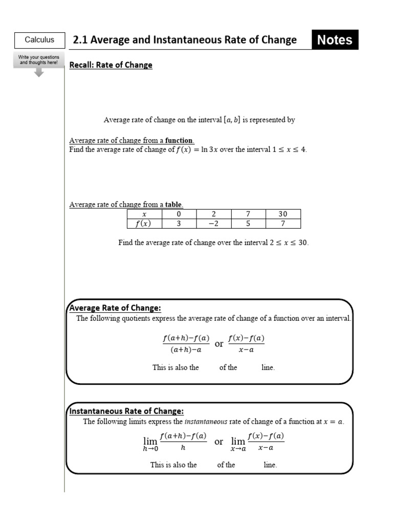 Calculus | PDF | Derivative | Slope