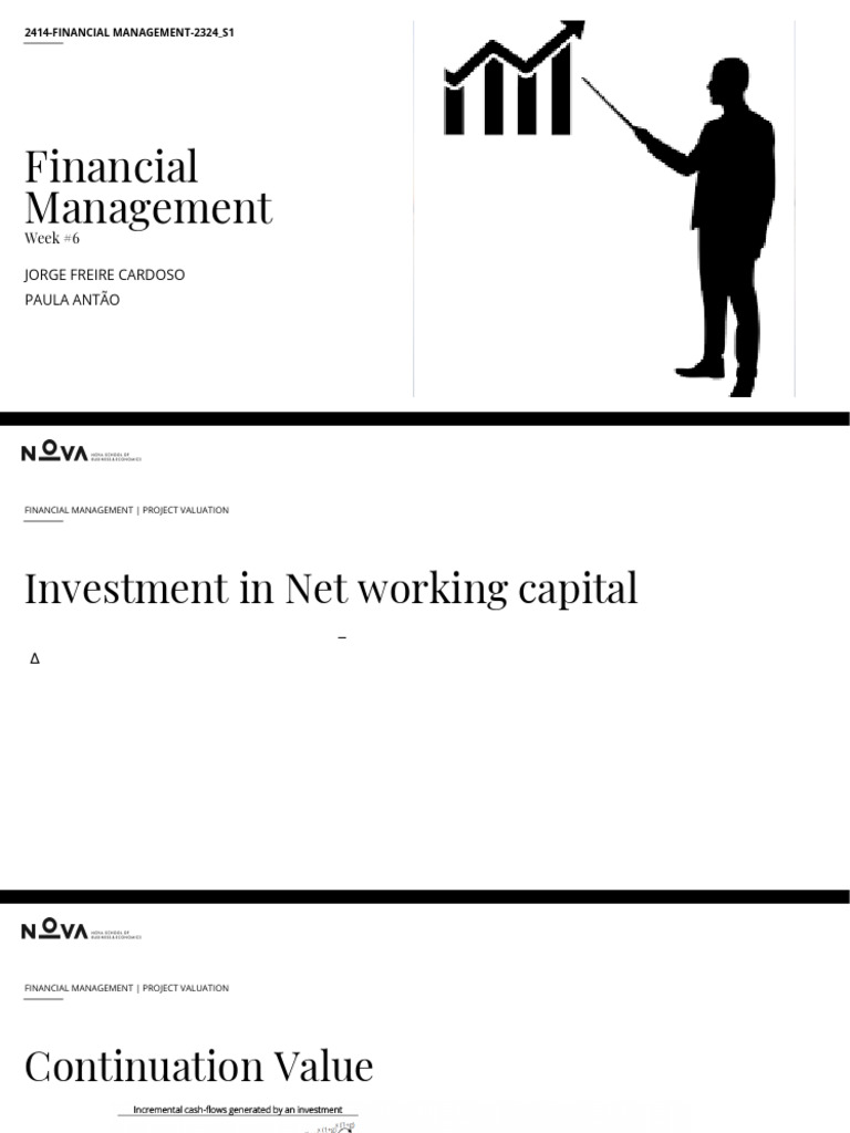 Week #6 - Project Valuation - NWC, cont. value and sens. analysis | PDF | Valuation (Finance ...