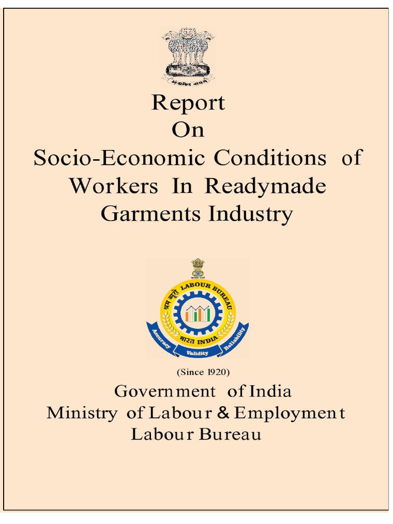 Readymade Garments Report 2017 | PDF | Employment | Workforce