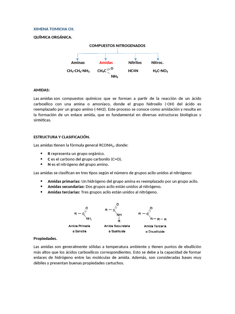 Amidas | PDF | Amida | Amina