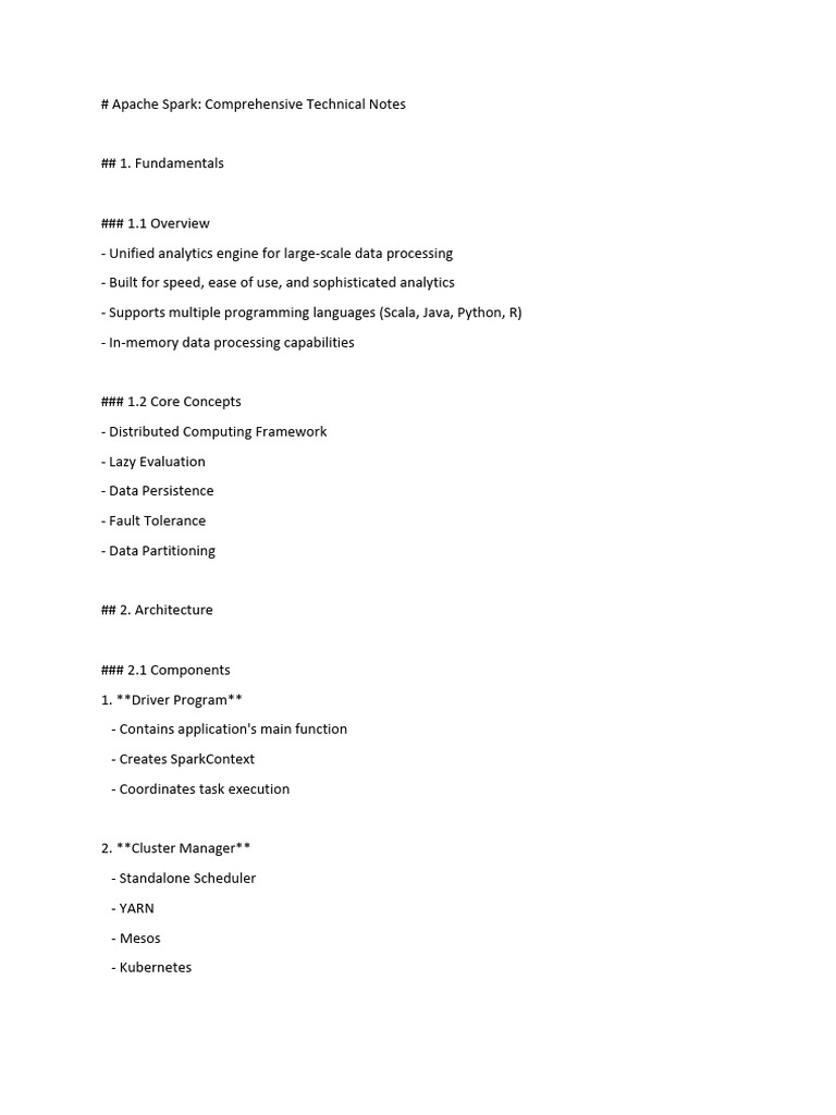 Apache | PDF | Apache Spark | Information Technology