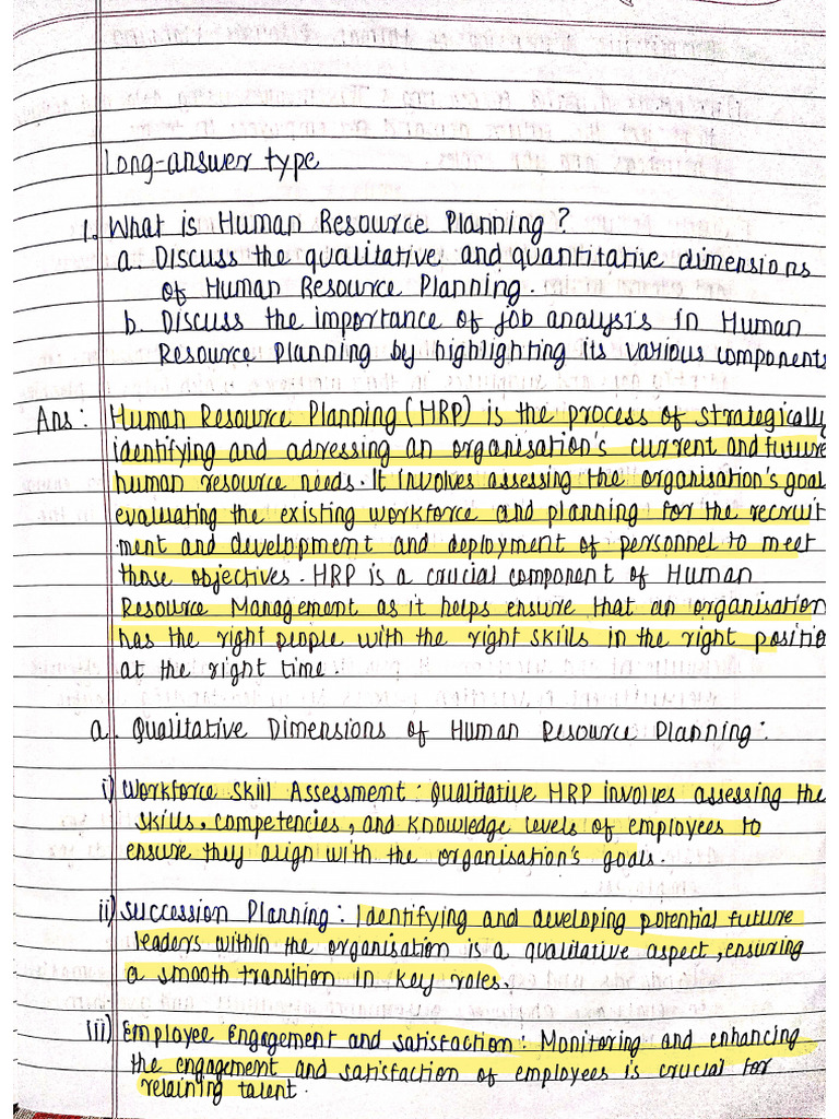 HRM Assignment | PDF