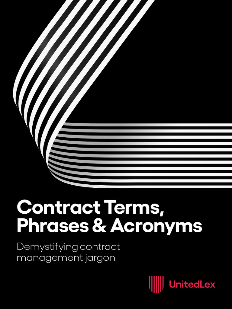 Contract Management Acronyms Explained | PDF | Databases | Customer ...
