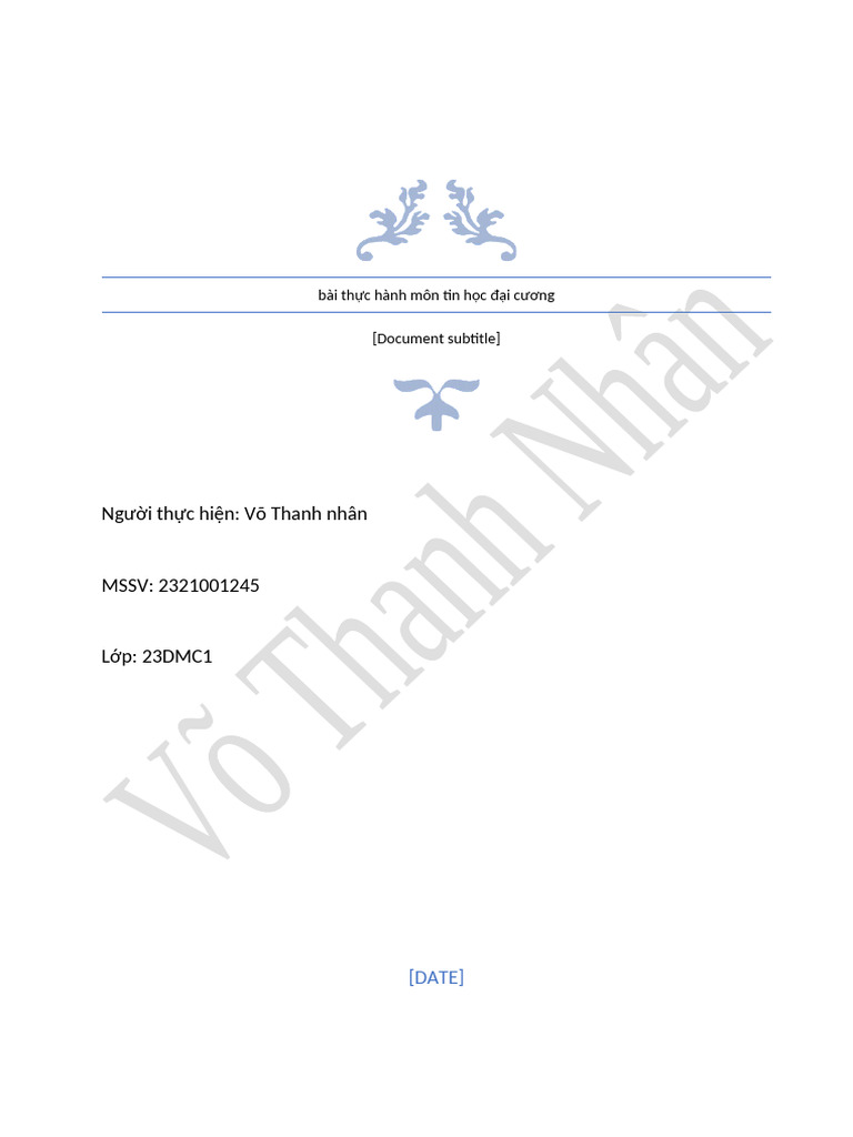 Baitap10 - Vo Thanh Nhan | PDF