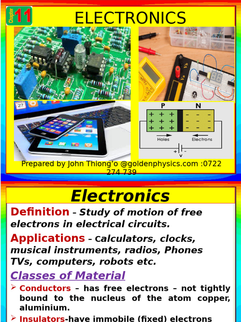 Electronics | PDF | P–N Junction | Semiconductors