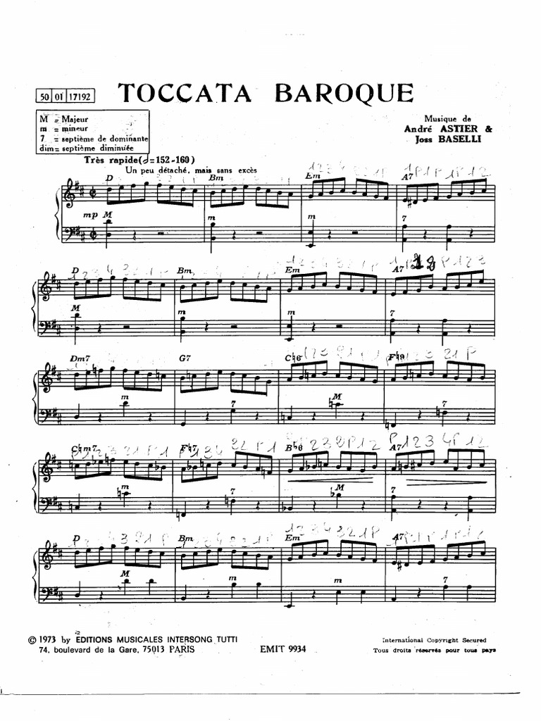 Toccata Baroque | PDF