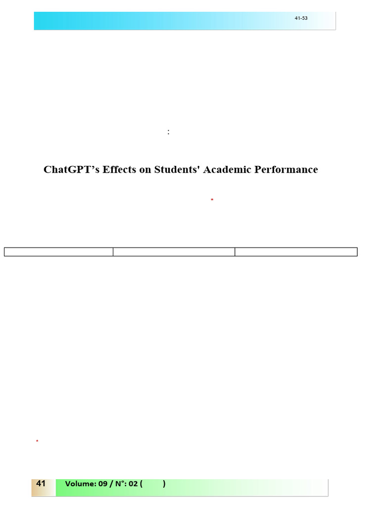 Impact of ChatGPT on Student Learning | PDF | Artificial Intelligence ...