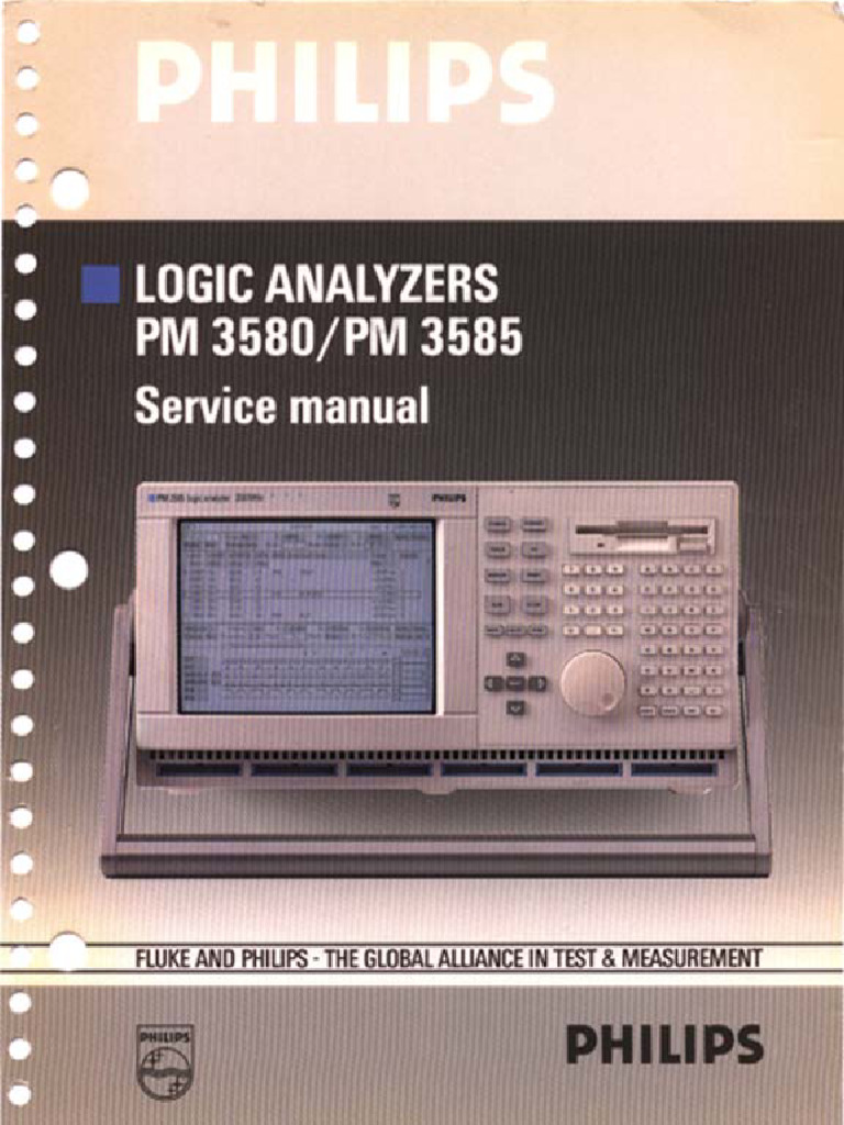 PM3585 Logic Analyzer - Service Manual | PDF PM3585 Logic Analyzer - Service Manual | PDF