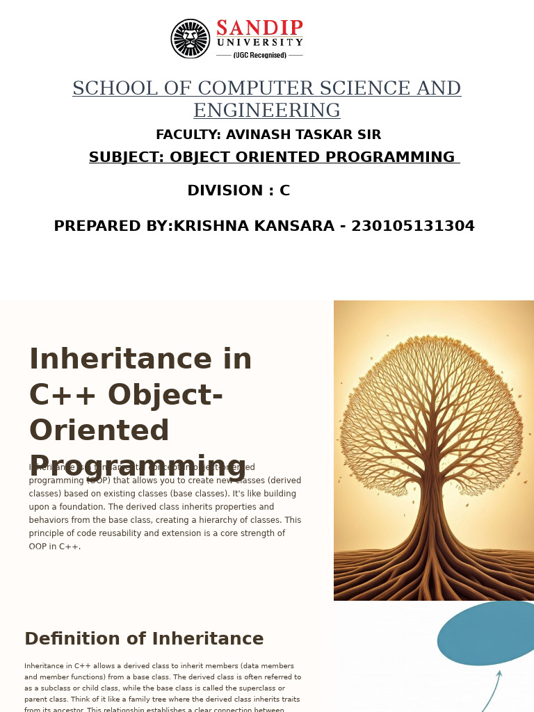 Inheritance Oop Pdf Inheritance Object Oriented Programming 6461