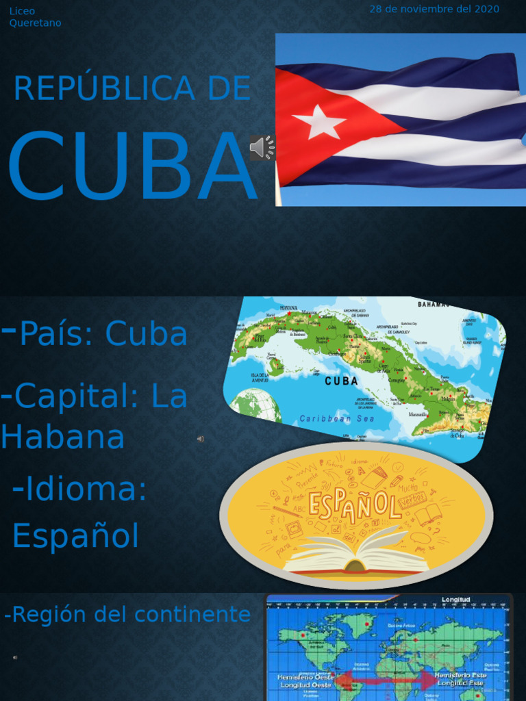 Geografia Cuba | PDF | Estudios de idiomas extranjeros | Arte