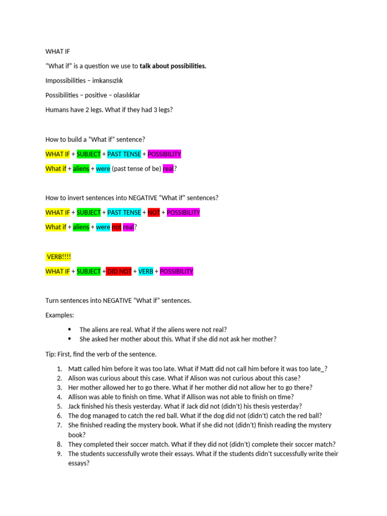 What If | PDF