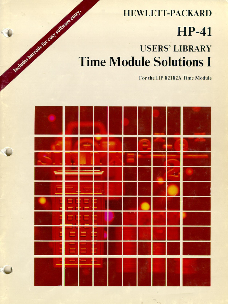Time Module Solutions I | PDF