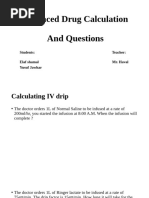 Answer Key Heparin Drip Calculation Practice Problems | PDF ...