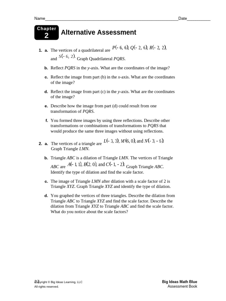 Blue Assessment 02 Altassessment | PDF | Cartesian Coordinate System ...