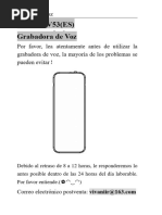 Tutorial para Grabar en Vocaroo | PDF