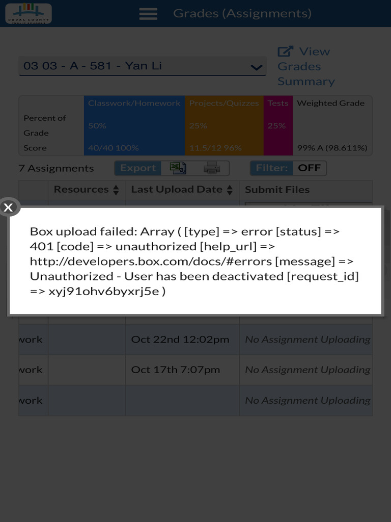 Grades (Assignments) | PDF