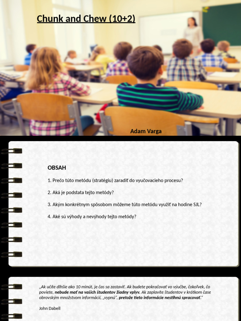 Chunk and Chew | PDF