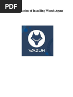 Step-By-Step Guide To Install Wazuh and Wazuh Agent | PDF | Sudo | Operating System Technology