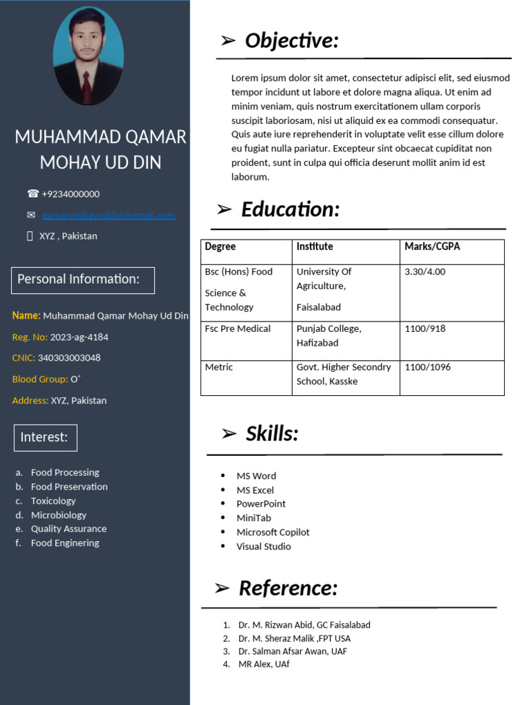 My Cv Edited | PDF