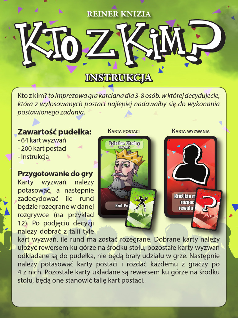 Kto-z-Kim-Instrukcja | PDF