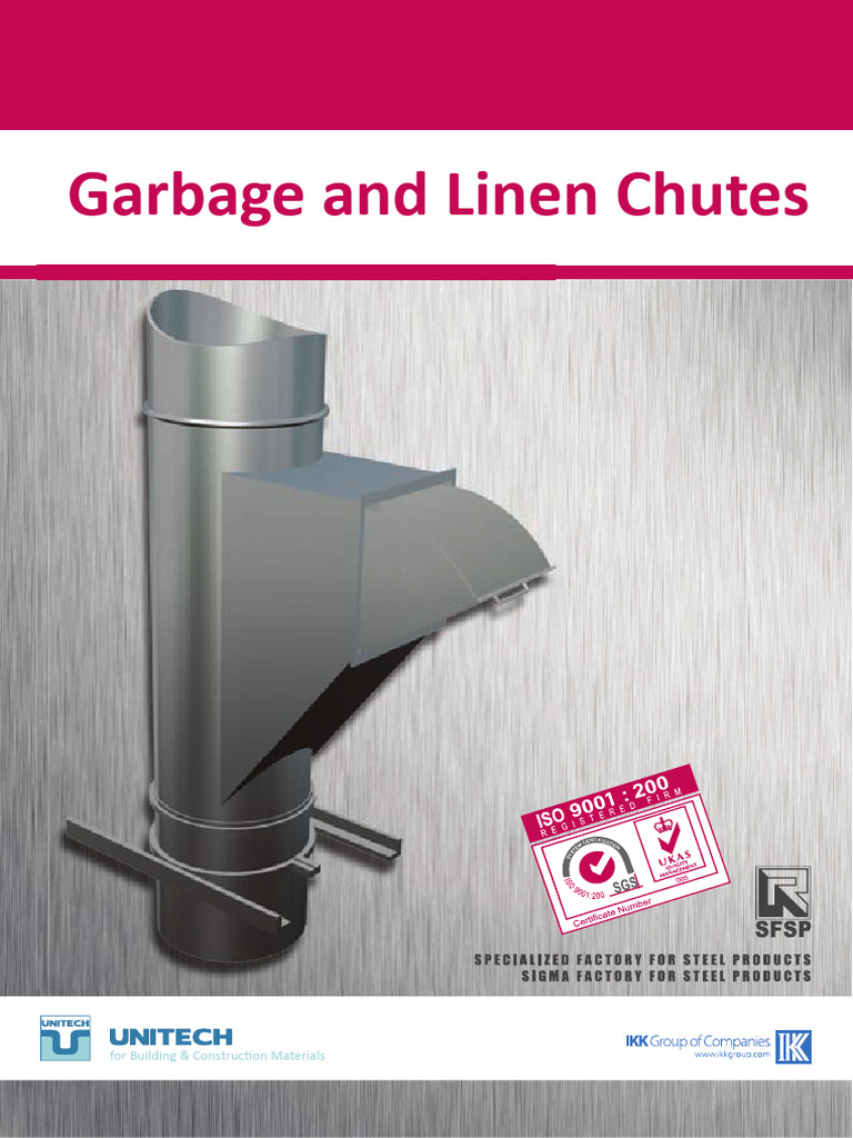 Garbage and Linen Chute Systems Overview | PDF | Fire Sprinkler System ...