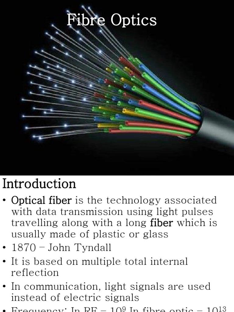 Fiber Optics | PDF | Optical Fiber | Dispersion (Optics)