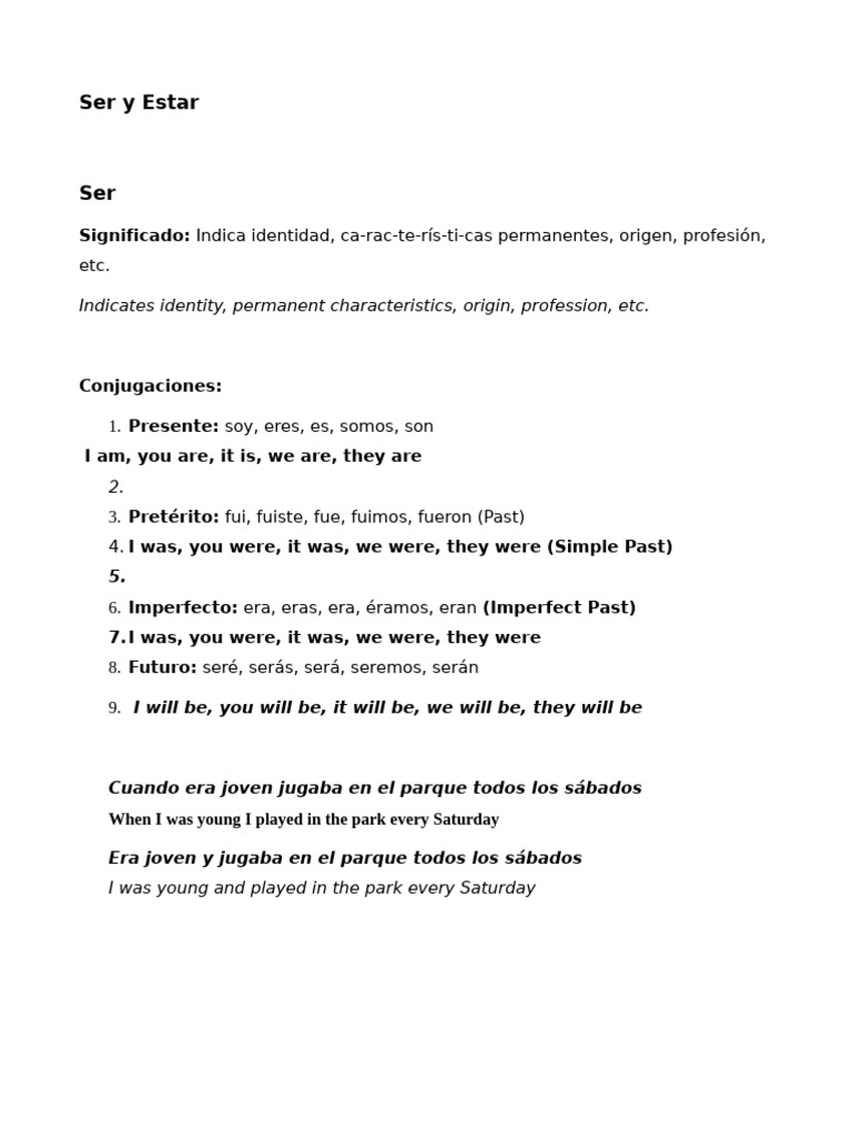 Tyler Main Verbs | PDF