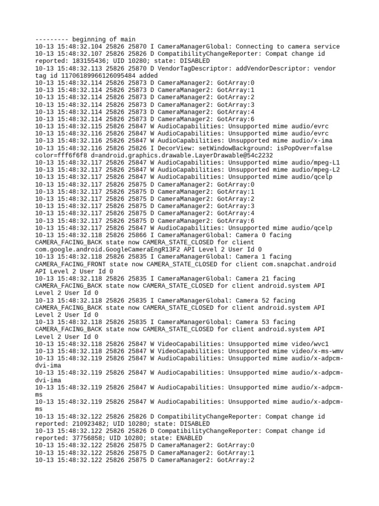 Log Cat 1728818312068 | PDF | Computing | System Software